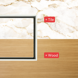 Framed No-See Receptacle Mount [Luxe] – Fittes