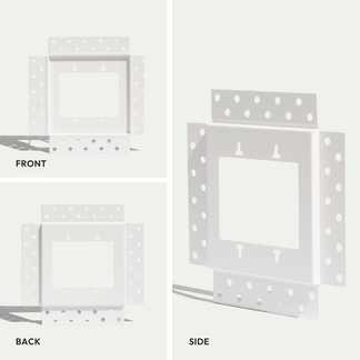Flush Drywall Receptacle Mount [Luxe] – Fittes